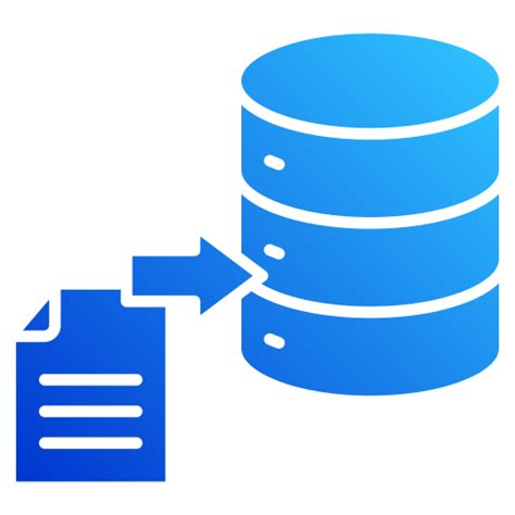 Data Migration Generic Gradient Fill Icon