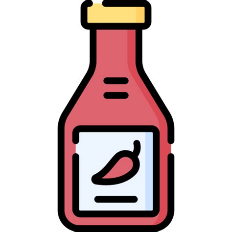 Chili Sauce Special Lineal Color Icon