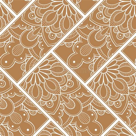 Line Art Seamless Pattern Stock Vector Illustration Of Decorative 135552024