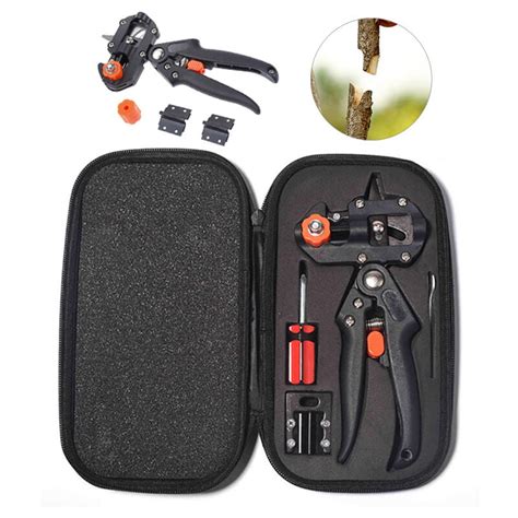 Grafting Kit Pruner Secateurs Set Professional Garden Scissors Grafting Cutting Tool Pruning