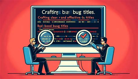 Crafting Clear And Effective Bug Titles A Guide For Manual Testers
