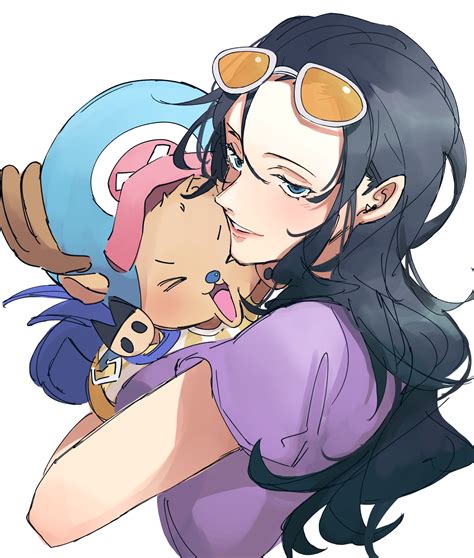 Nico Robin And Tony Tony Chopper One Piece Drawn By Ren L Danbooru