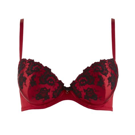 Soutien Gorge Plunge Coque Aubade Pr Cieux Amour Rouge Darling Effetdesoi