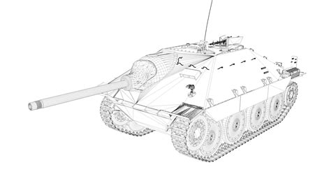 3d Model Jagdpanzer 38t Hetzer Turbosquid 2072574