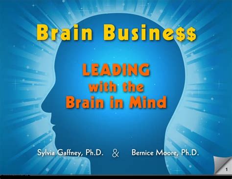 Brain Business Leading With The Brain In Mind Pdf