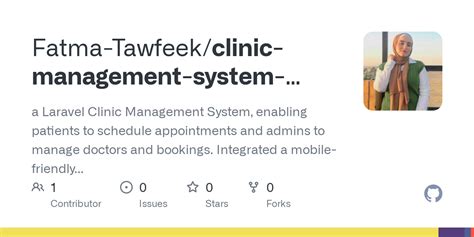 Github Fatma Tawfeekclinic Management System Laravel Clinic Management System With Dashboard