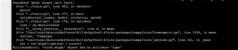 Attribut Error Torch Dtype Object Has No Attribute Type Pytorch