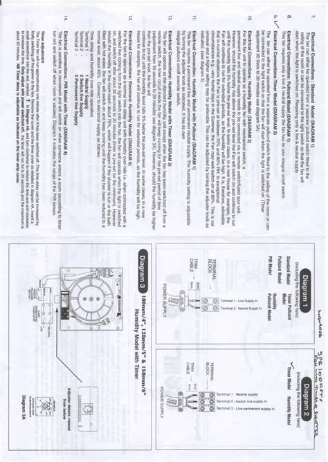 Manrose Extractor Fan With Timer Wiring Diagram Wiring Draw