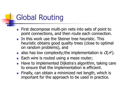 Ppt Initial Global Routing In Floorplanning By Eq Sequence