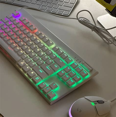 앱코 K641 슬림 Rgb 키보드 디지털기기 당근 중고거래