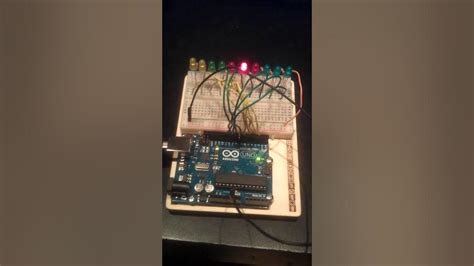10 Led Arduino Knight Rider Youtube