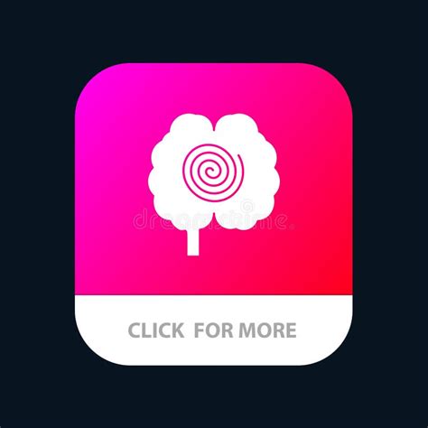 Brain Head Hypnosis Psychology Mobile App Button Android And Ios