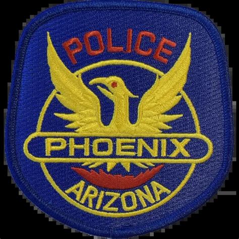 Phoenix Police Department Shoulder Patch Chicago Cop Shop