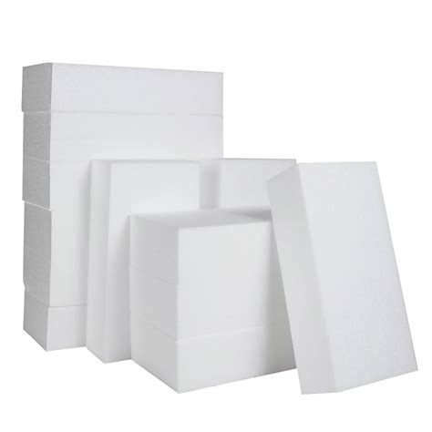 Polystyrene Blocks For Sculpting White Craft Foam Blocks Art Projects