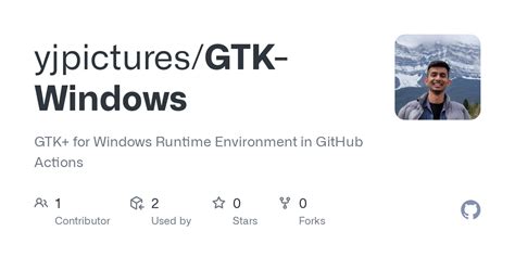 Github Yjpicturesgtk Windows Gtk For Windows Runtime Environment