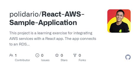 GitHub Polidario React AWS Sample Application This Project Is A Learning Exercise For