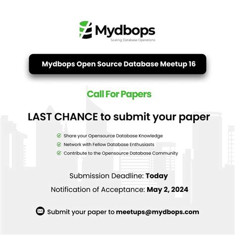 Mydbops On Linkedin Opensource Database Databasemanagement Mydbops Meetup…