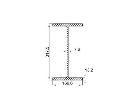 W12x35 Dimensions