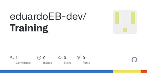 Github Eduardoeb Devtraining