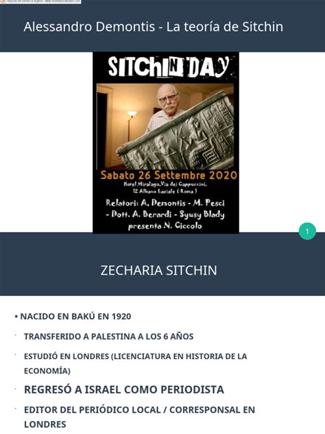 Alessandro Demontis La Teoria Di Sitchin Ites Pdf Zecharia