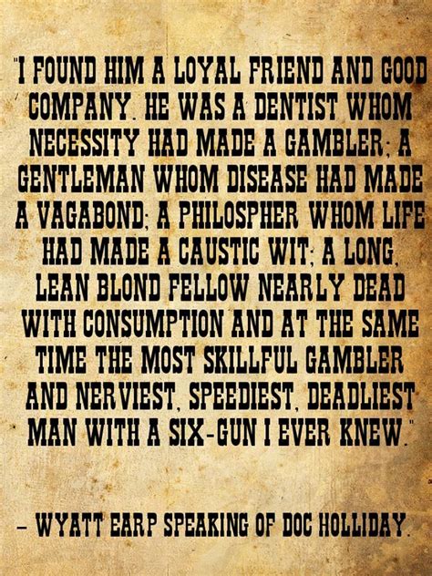 Real Doc Holliday Quotes