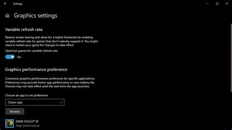 Windows May Update Debuts Variable Refresh Rate Setting For Games WinBuzzer