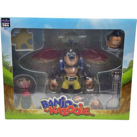 Banjo Kazooie 8 Inch Flocked Banjo And Kazooie Movable Action Figure 2