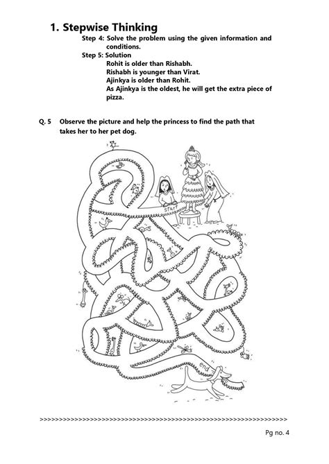 Computer Step Wise Thinking N B And W B Ex