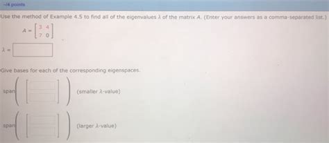 solved show that λ is an eigenvalue of a and find one