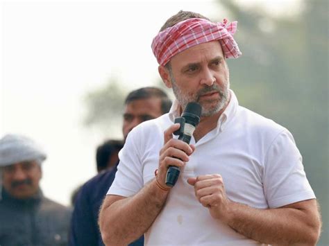 Farmers Protest Rahul Gandhi Says Congress Will Give Legal Guarantee