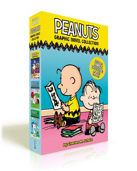 Peanuts Graphic Novel Collection Boxed Set Book By Charles M Schulz Official Publisher