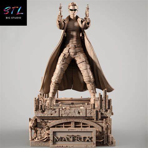 🕶️ Neo Stl The Matrix High Detail 3d Printable Figure