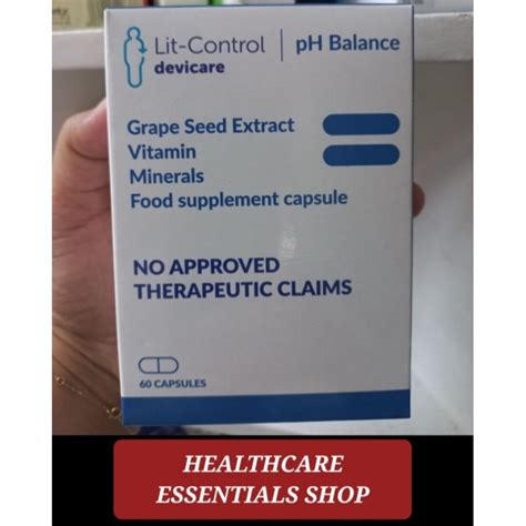 Lit Control Ph Balance Devicare 60s Capsule 100 Original Shopee