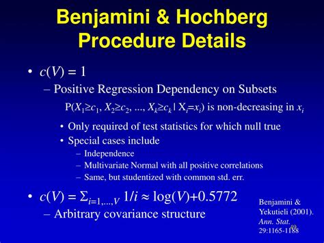 Ppt Parametric Thresholding Methods Random Field Theory And False