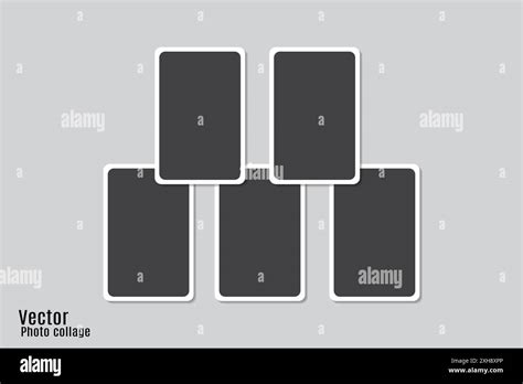 Photo Collage Template Vector Illustration Stock Vector Image And Art Alamy