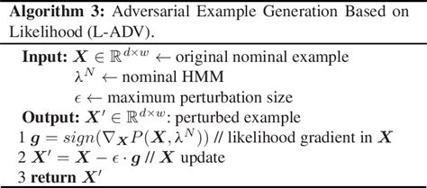 Table 1 From Adversarial Data Augmentation For Hmm Based Anomaly Detection Semantic Scholar