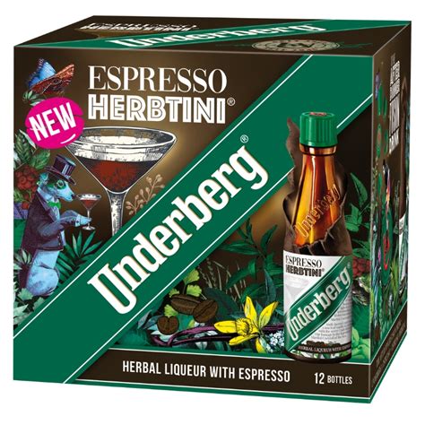 Underberg Espresso Herbtini 12 X 20 Ml Aevindk Vin And Spiritus