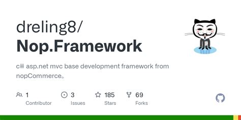 github dreling8 nop framework c mvc base development