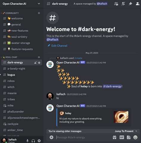 github opensouls opencharacter ai discordbot character ai but in your discord