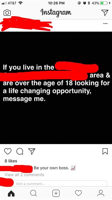 An Old Classmate That I Didnt Particularly Like Seems To Be Getting Sucked Into A MLM Scheme