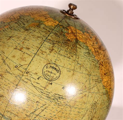 Terrestrial Globe By G Thomas For Sale At 1stdibs