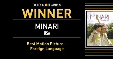 미나리 골든글로브 외국어영화상 수상 쾌거…오스카에 한발짝 종합