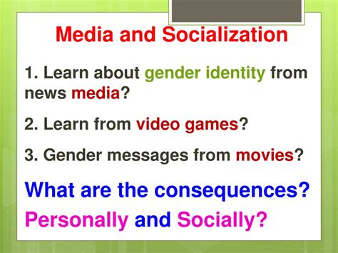 Ppt Sex Gender And Gender Role Socialization Powerpoint
