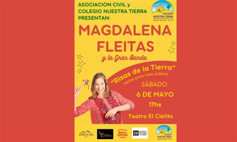 Magdalena Fleitas En Tandil Agenda Cultura Y Espectaculos