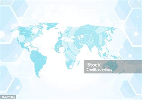글로벌 네트워크 연결입니다 세계 지도 포인트와 라인 구성 개념의 비즈니스에 대 한 연결 기술 혼합 매체 0명에 대한 스톡 벡터 아트 및 기타 이미지 Istock