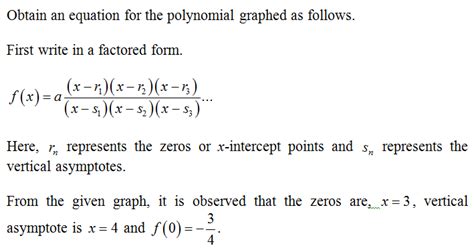 Answered Identify The Rational Function With The… Bartleby
