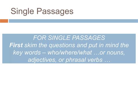 Fast Reading Techniques For Toeic Part7 Pptx