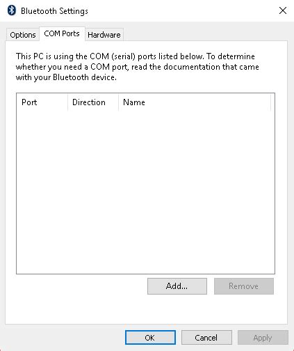 Bluetooth Serial Connection With Windows 10 Collide Abq