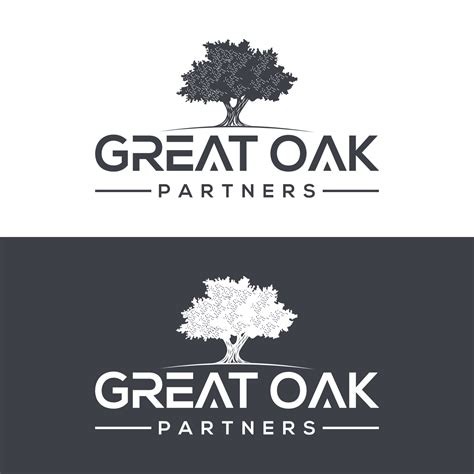 Logo Design For Great Oak Or Great Oak Partners By Cah Awu Design