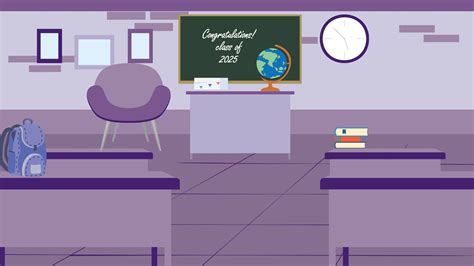 Purple Classroom Background In Illustrator Svg  Png Eps Download